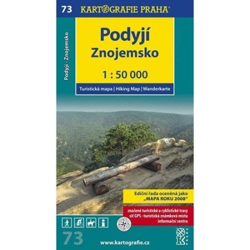 1: 50T (73)-Podyjí, Znojemsko (turistická mapa) | Knihkupectví BOOKTOOK